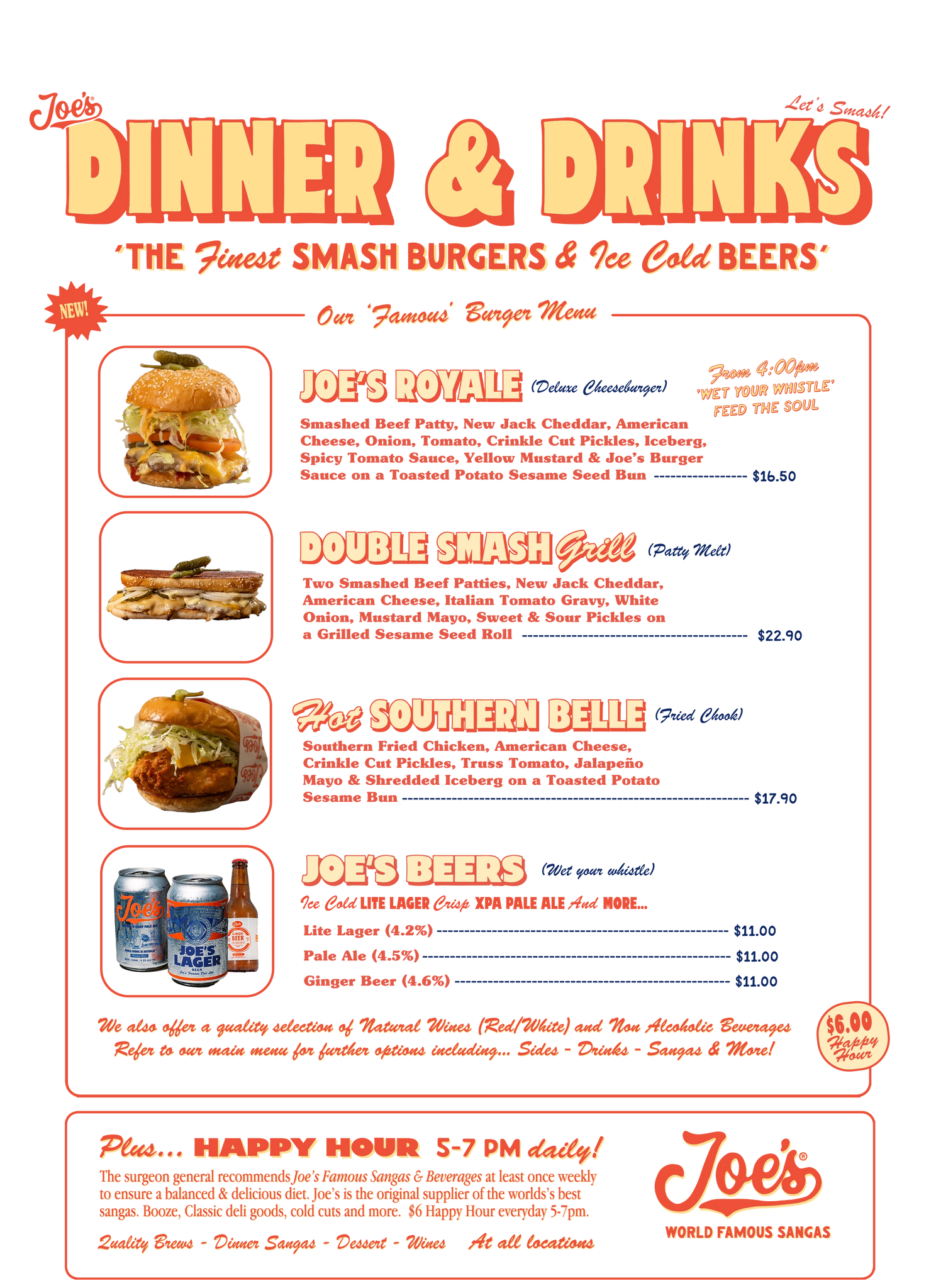 Menu – Joes Deli Official