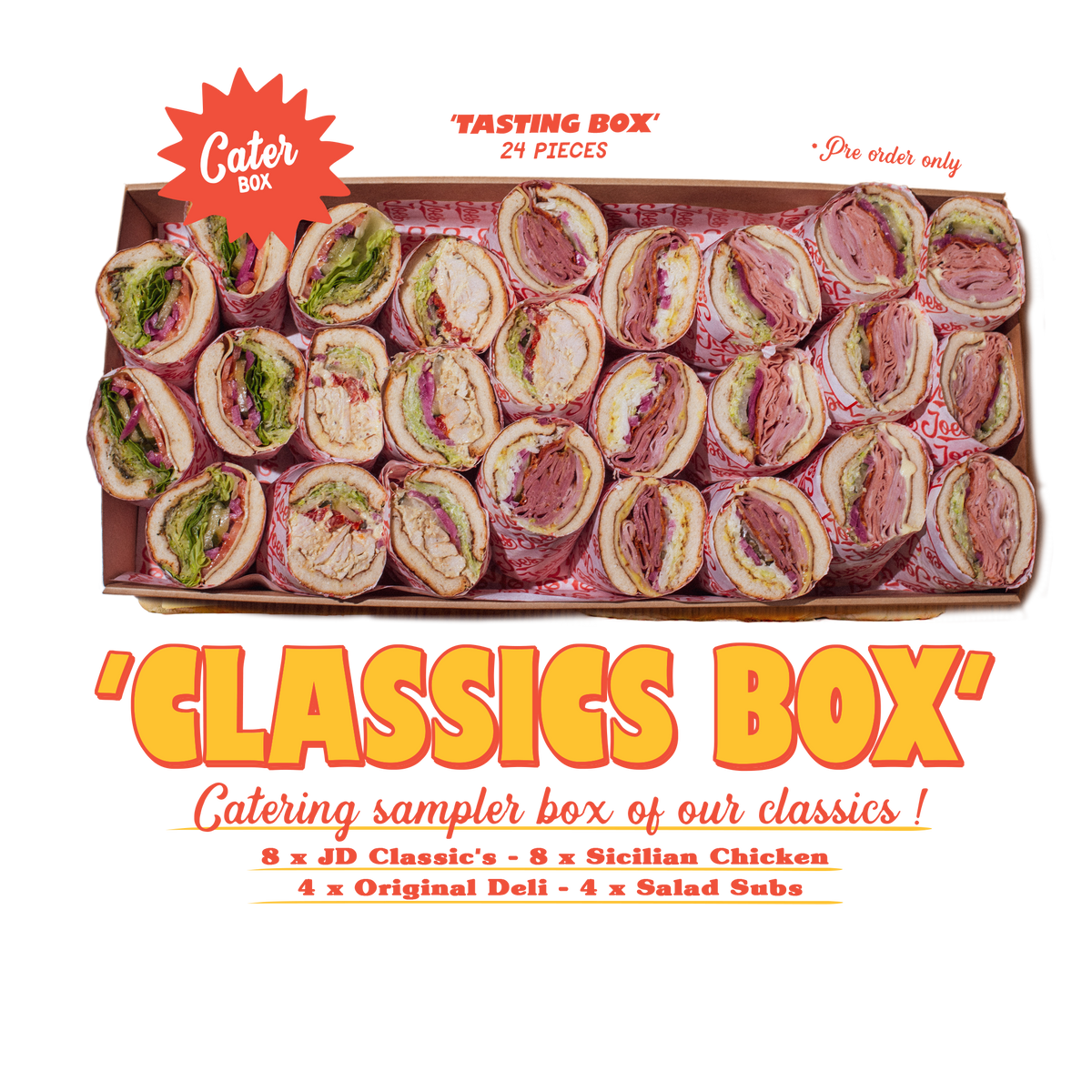 Joe's 'Classics' Sanga Box – Joes Deli Official